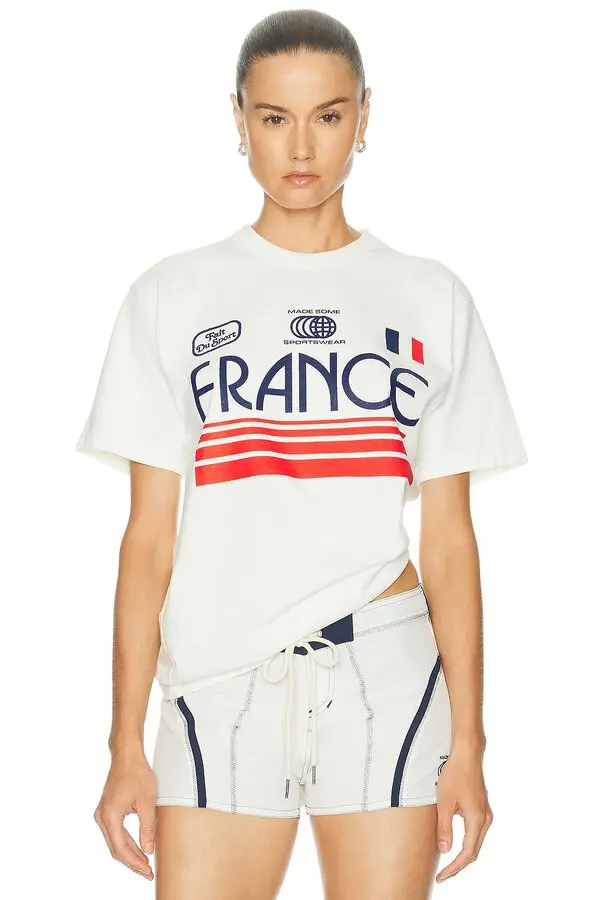 MADE SOME SPORTSWEAR France Tee In White