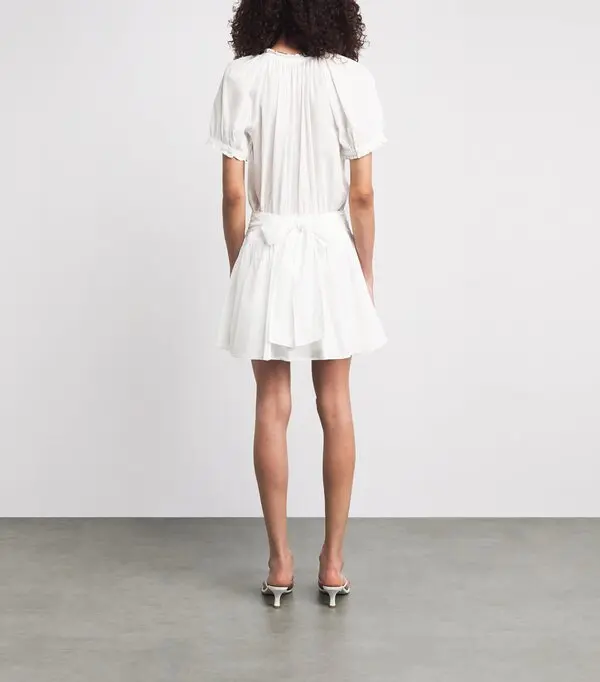 Paige Cotton Voile Nisha Mini Dress