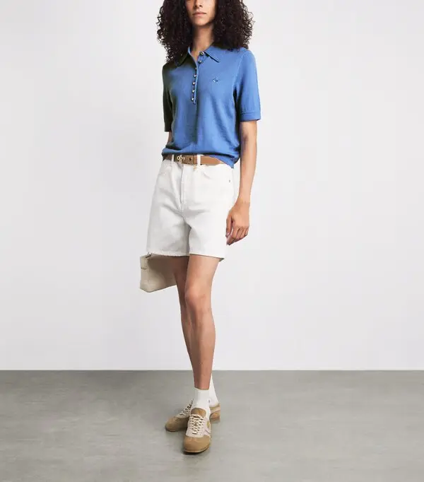 Maje Wool Polo Sweater