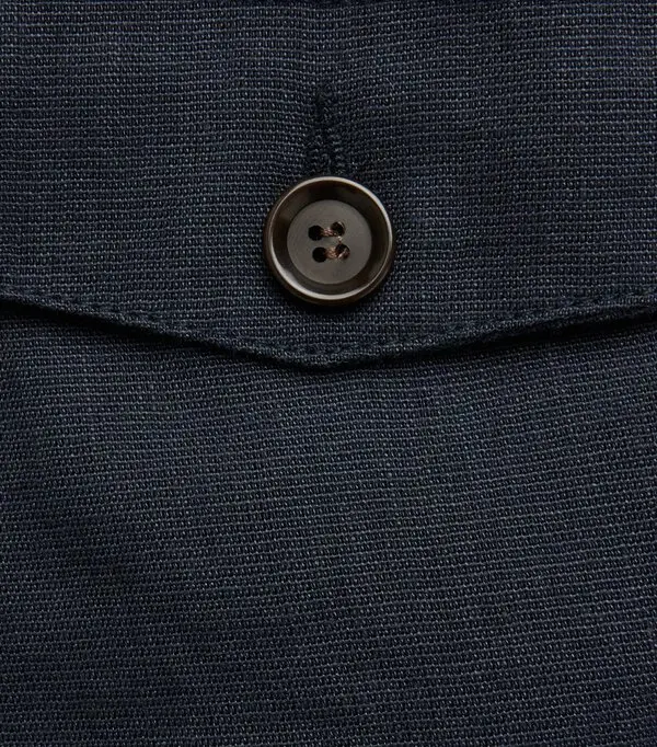 Oliver Peoples Oxford Pleated Wide Leg Trousers