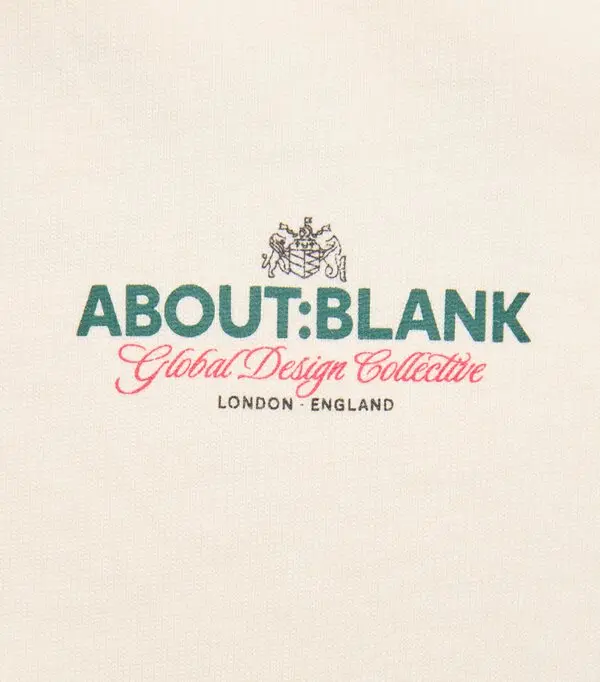 ABOUT:BLANK Cotton Logo Oversized T-shirt