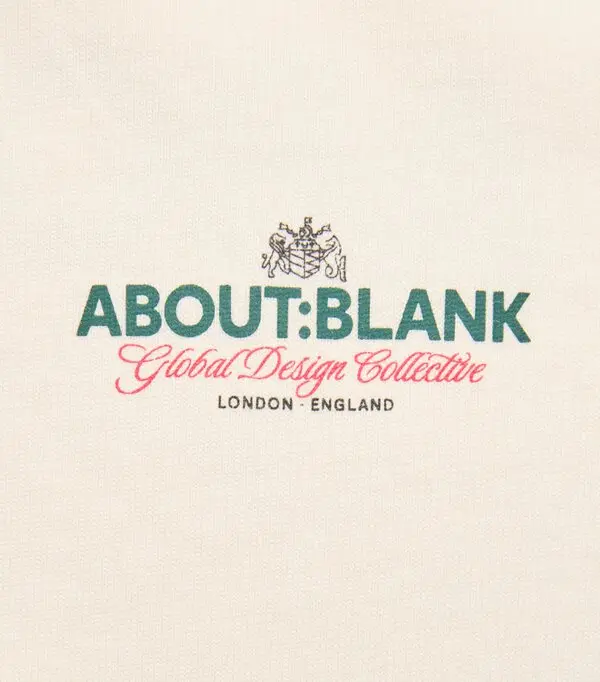 ABOUT:BLANK Cotton Logo Oversized T-shirt
