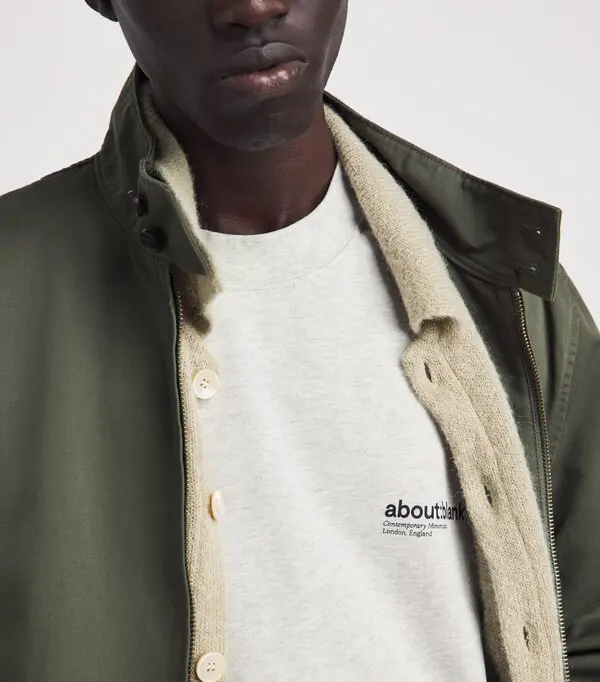 ABOUT:BLANK Cotton Dual Logo T-shirt
