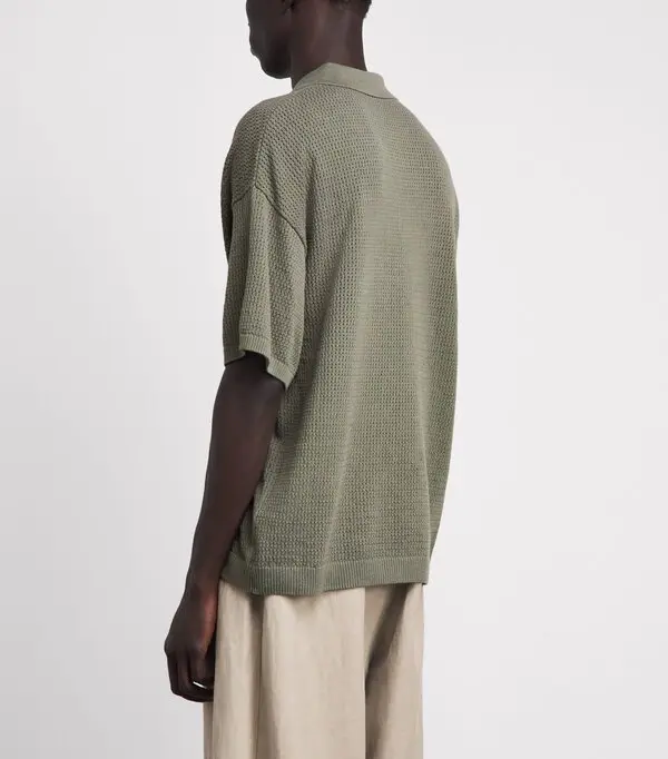 ABOUT:BLANK Knitted Resort Polo Shirt