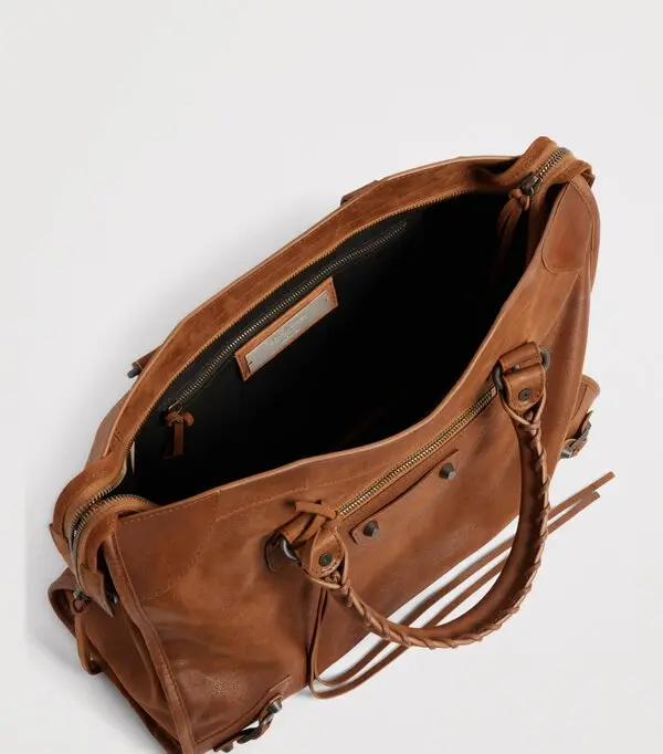 Balenciaga Medium Goatskin Le City Top-handle Bag