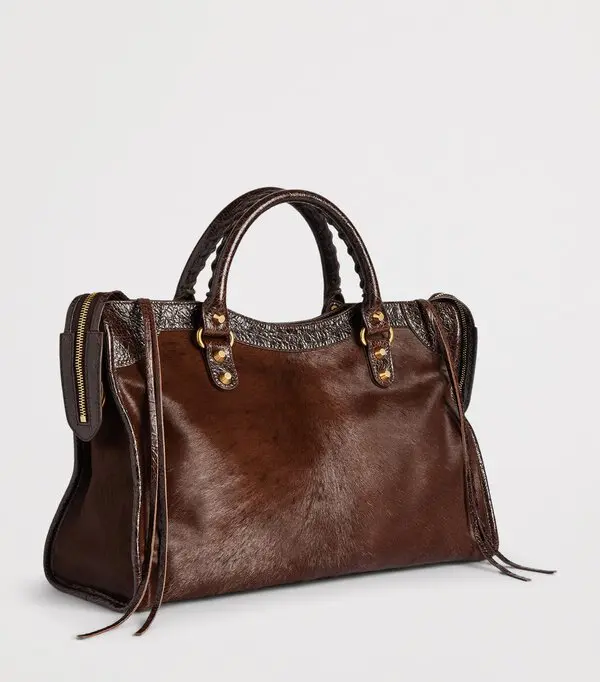 Balenciaga Le City Top-handle Bag - Brown