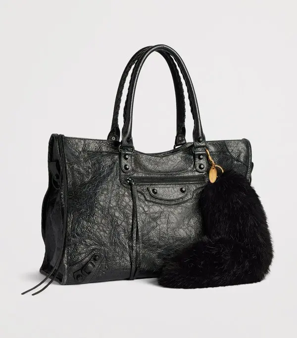 Balenciaga Fur Tail Bag Charm