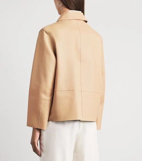 TOTEME Bonded-leather Jacket