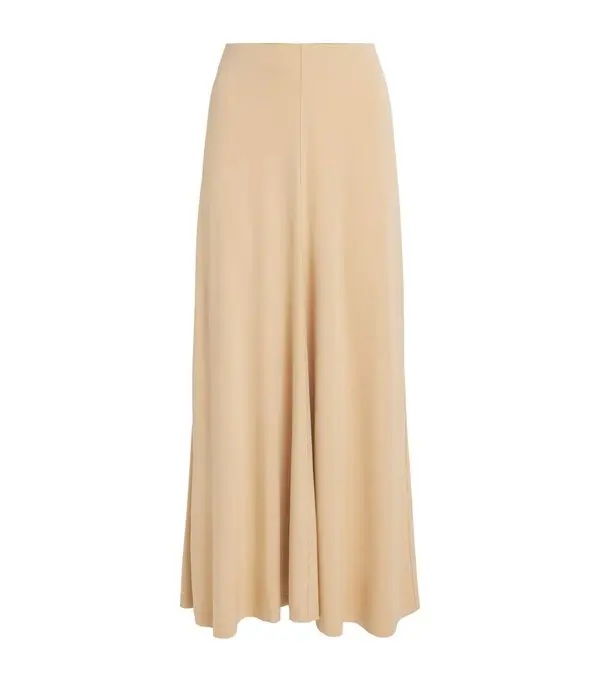 TOTEME Jersey Flared Maxi Skirt