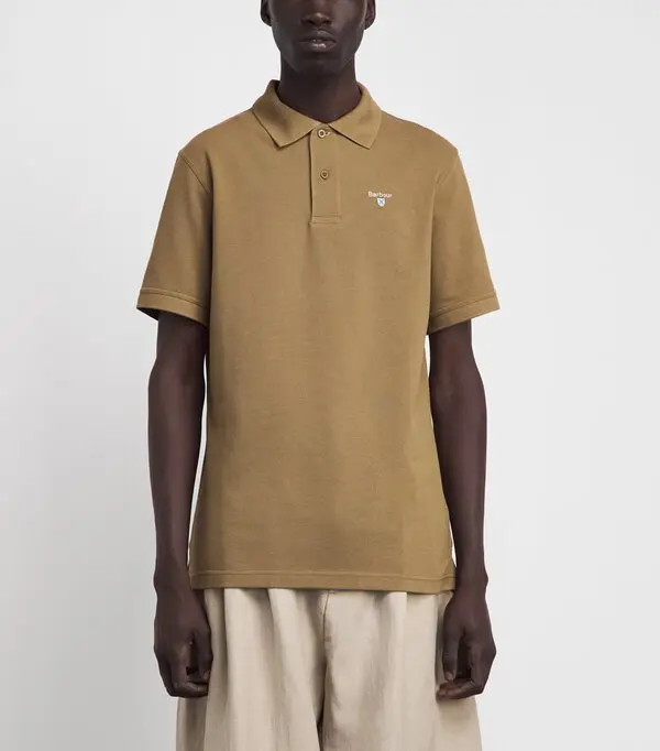 Barbour Cotton Piqué Polo Shirt