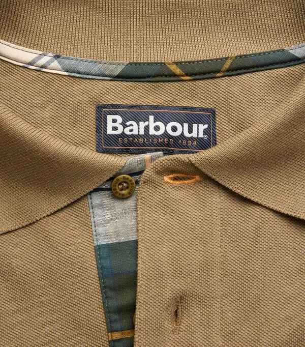 Barbour Cotton Piqué Polo Shirt