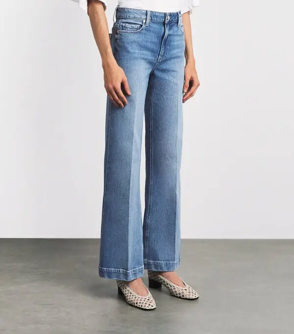 Paige Leenah Wide-leg Jeans
