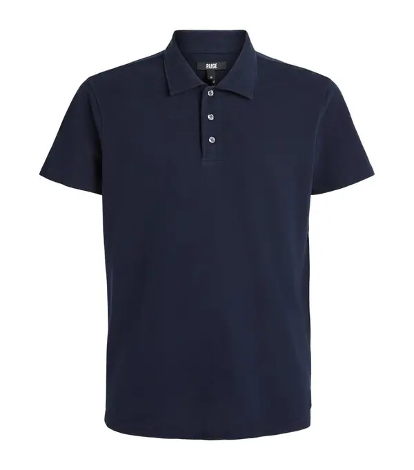 Paige Cotton Demille Polo Shirt