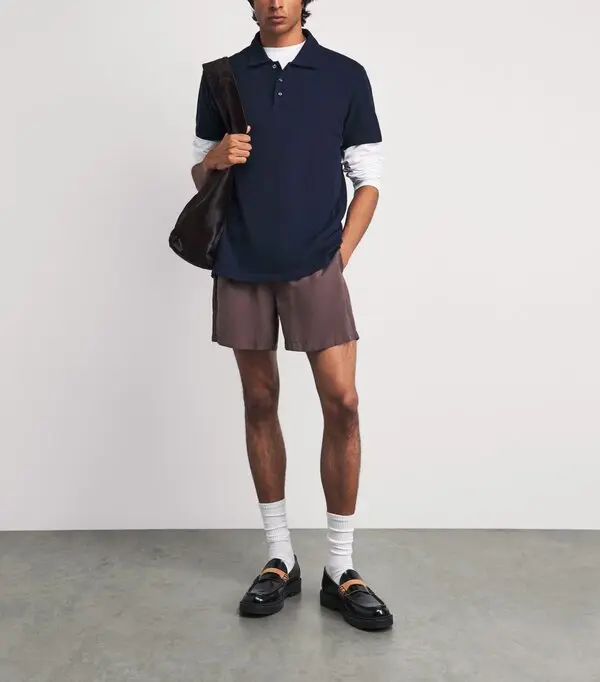 Paige Cotton Demille Polo Shirt