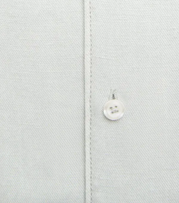 Paige Linen-blend Albro Short-sleeve Shirt - Blue
