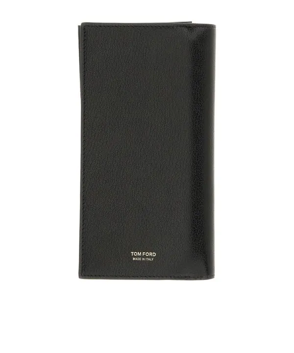 TOM FORD Logo-printed Wallet - Black
