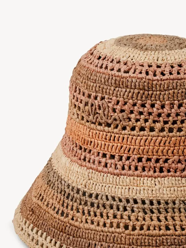 Chloé Sunset Woven Bucket Hat