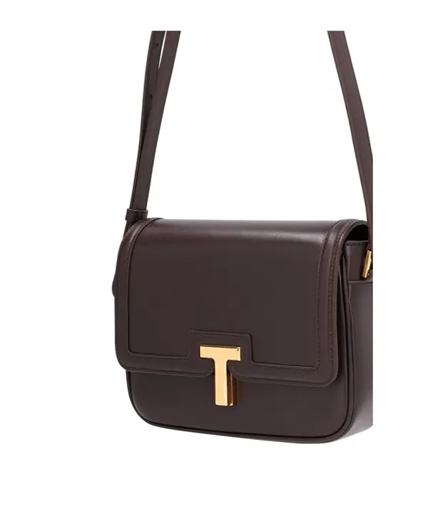 TOM FORD Wallis Leather Shoulder Bag