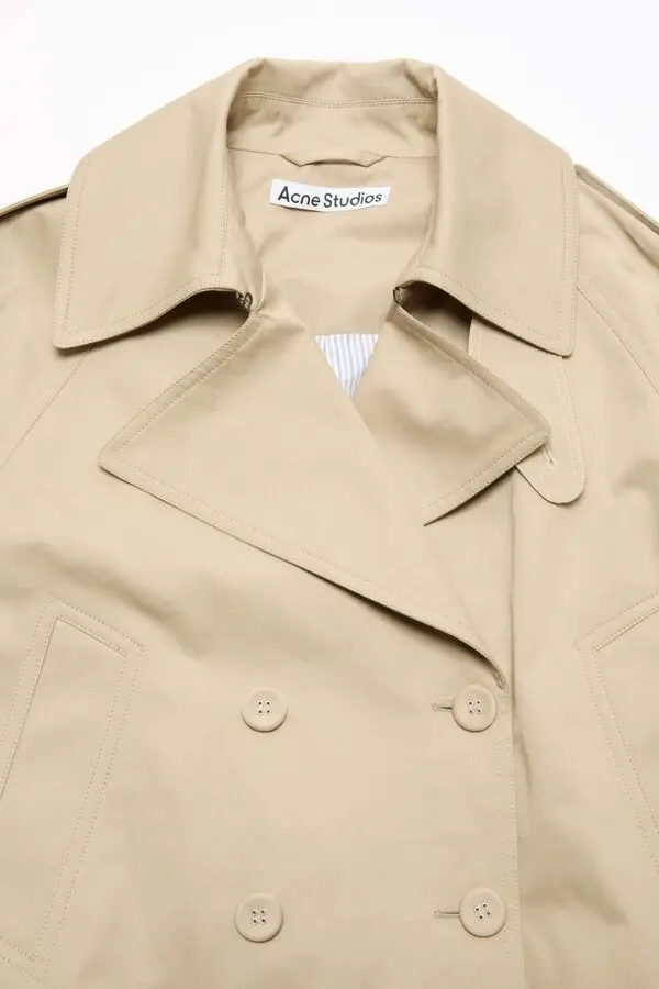 Acne Studios Short Trench Coat
