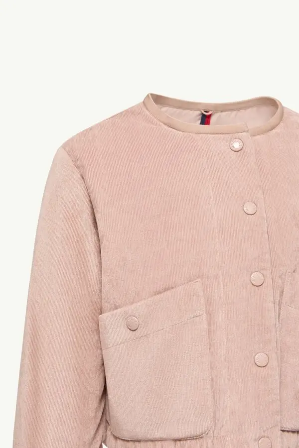 Moncler Quinley Corduroy Down Jacket