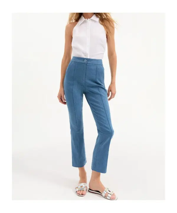 Veronica Beard Regina Sleeveless Button-down Shirt