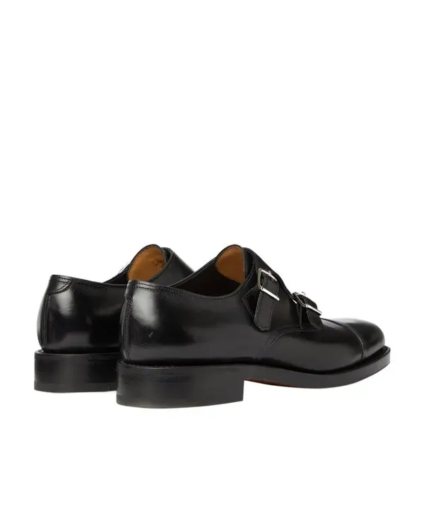 John Lobb Double-buckle Monk Shoes
