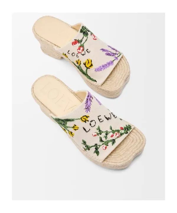 Loewe Petal Espadrilles
