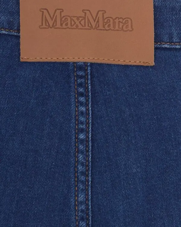 Max Mara Pleated Wide-leg Jeans