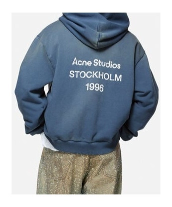 Acne Studios Logo Hooded Sweatshirt