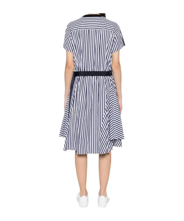 Sacai Short Sleeve Dress