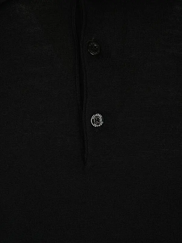 Canali Long Sleeve Polo Shirt