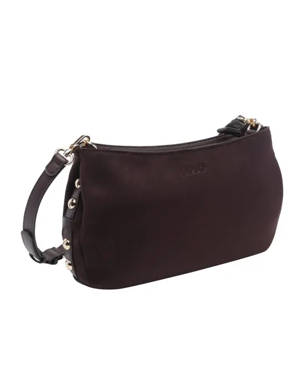 Liu Jo Logo Crossbody Shoulder Bag - Black