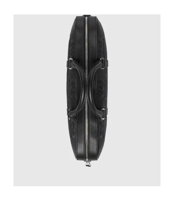 Gucci Jumbo Gg Zipped Laptop Bag