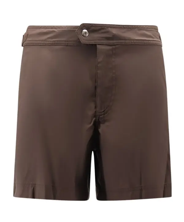 TOM FORD Micro Compact Swim Shorts - Brown