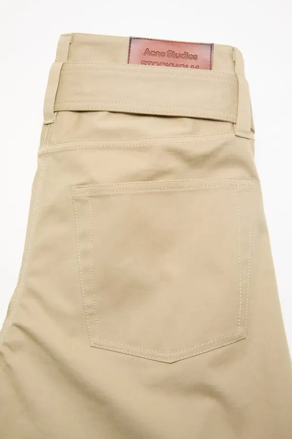 Acne Studios Twill Trousers With Belt