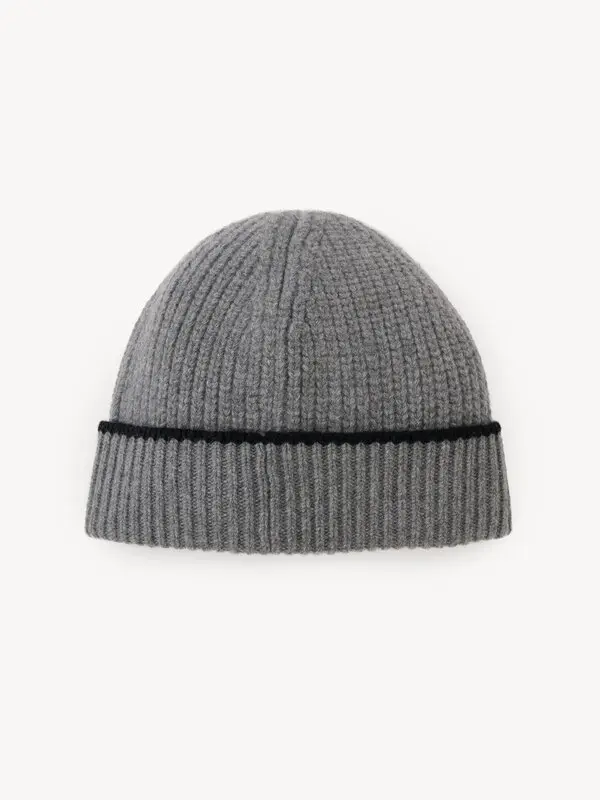 Chloé Logo Intarsia Knit Beanie