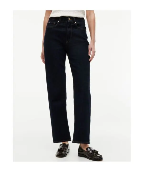 Tommy Hilfiger Logo-patch Straight-leg Jeans