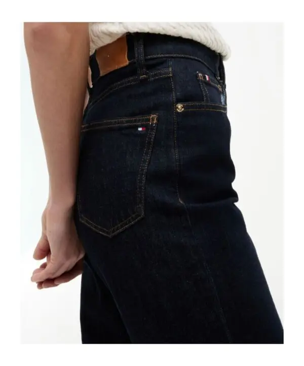 Tommy Hilfiger Logo-patch Straight-leg Jeans