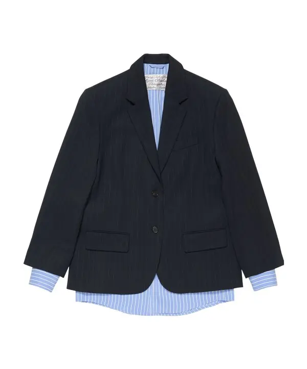 Acne Studios Layered Suit Jacket - Black