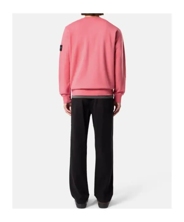Stone Island Regular-fit Crewneck Sweatshirt With Raglan Sleeves
