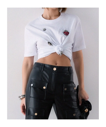 Liu Jo T-shirt With Jewel Embroidery