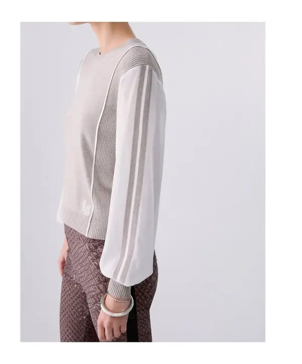Liu Jo Sweater With Georgette Insert