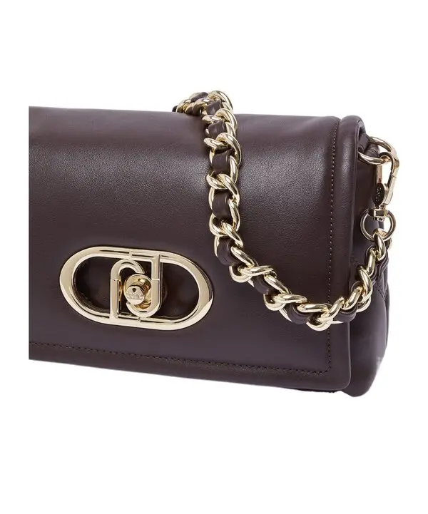 Liu Jo Quilted Nappa Effect Shoulder Bag - Purple