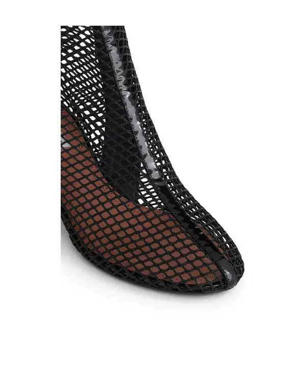 Alaïa Fishnet Ankle Boots