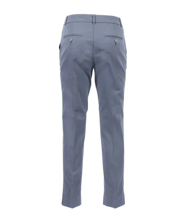 Peserico Tapered Trousers With Turn-up Hem