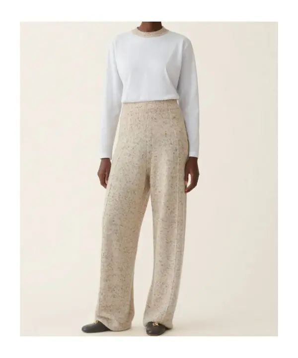 Fabiana Filippi Donegal Yarn Trousers With Lurex