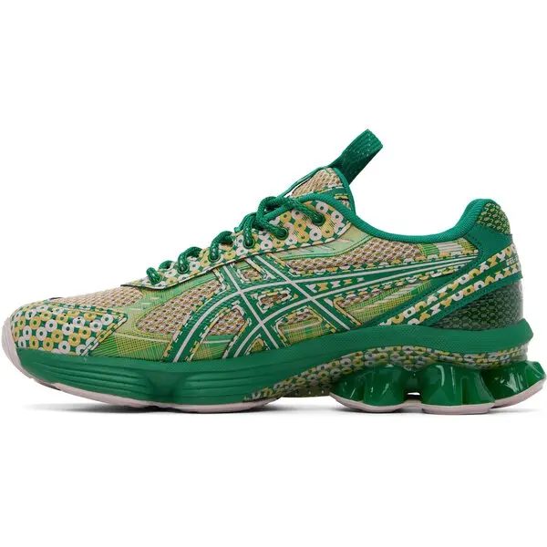 Asics Gel-kinetic Fluent Low Top Sneakers With Graphic Print
