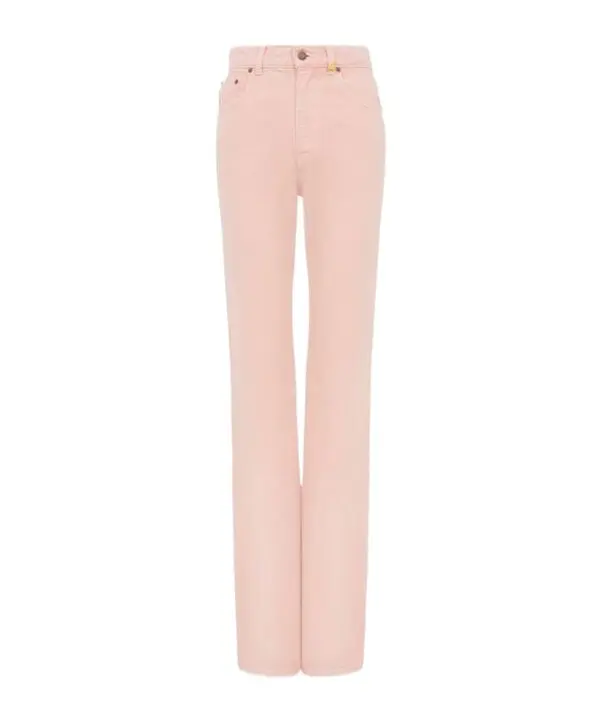 Chloé Belt Loop Jeans - Pink