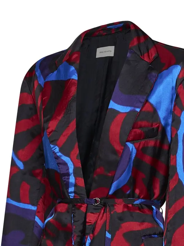 Dries Van Noten Collared, Long Sleeves, Buttoned Cuffs
