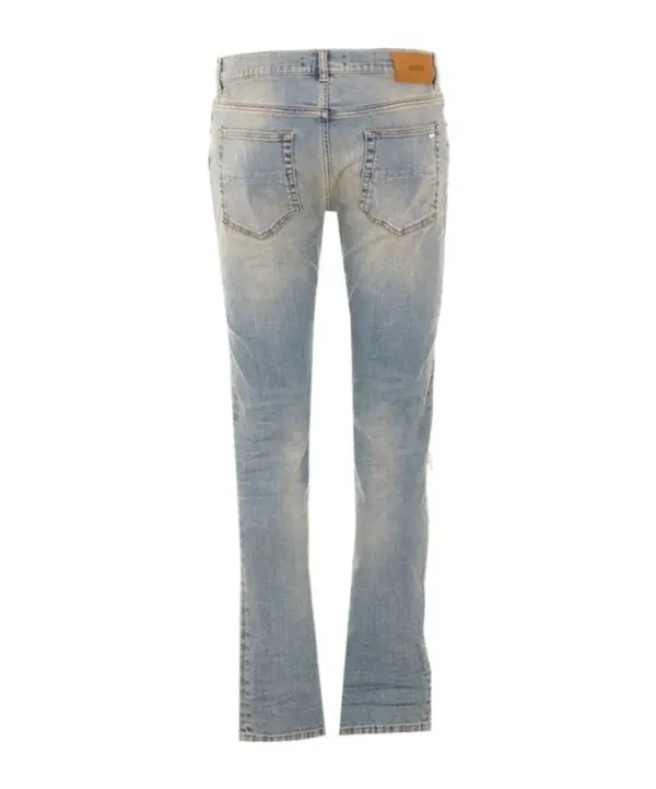 Amiri Mx1 Distressed Patch Jeans